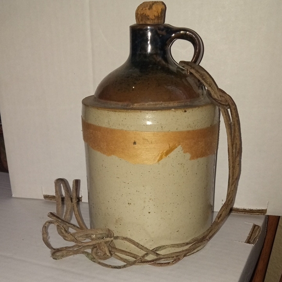 Art | Rustic Stoneware Jug With Handle | Poshmark